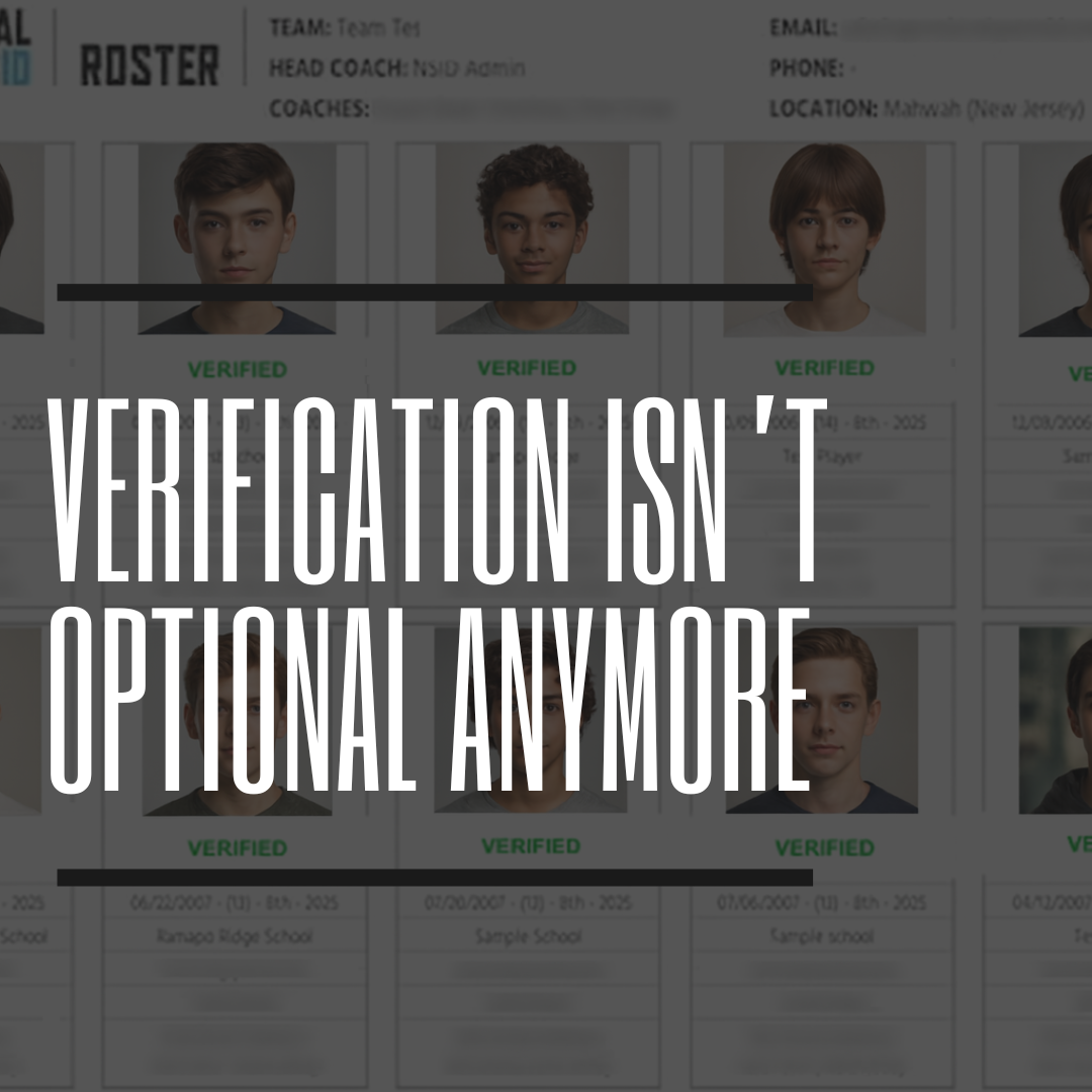 Verification Isn’t Optional Anymore | National Sports ID